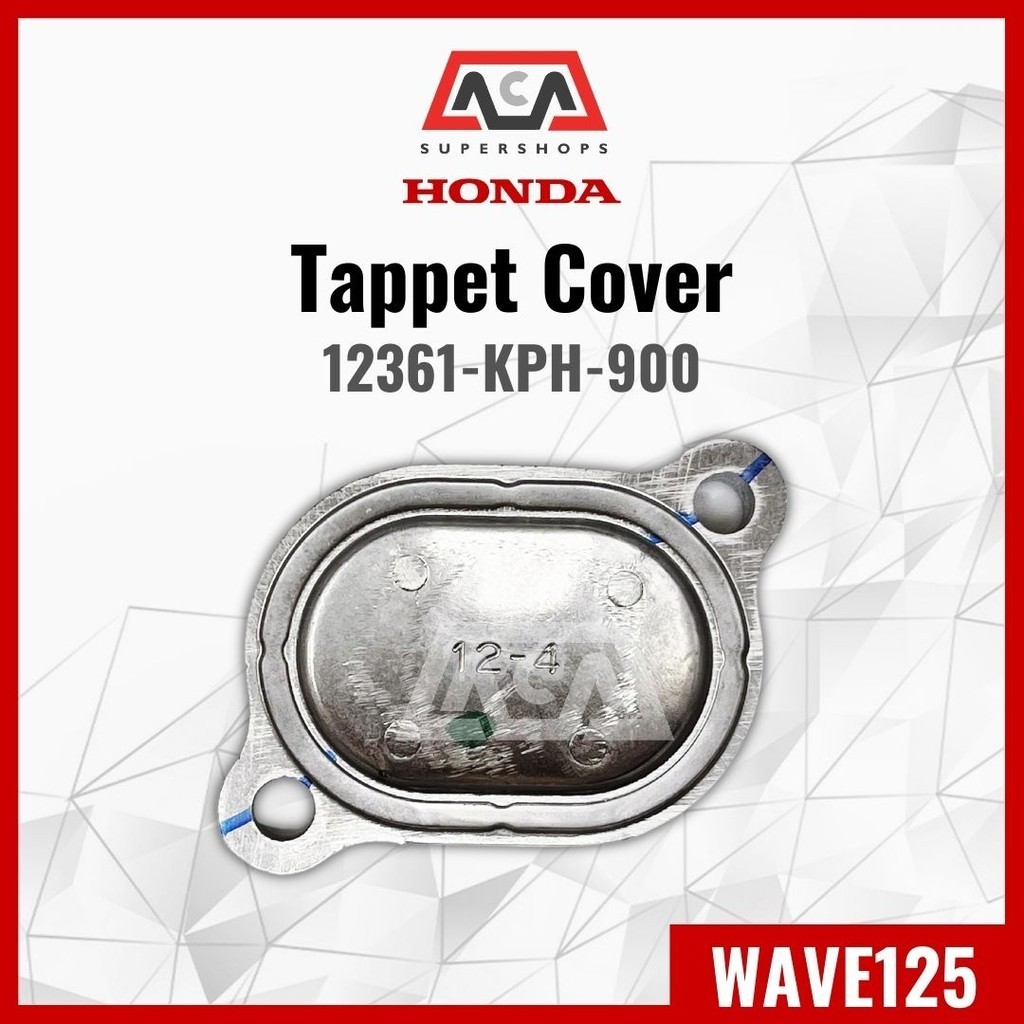 Honda Casa Original Genuine Cover Tappet Adj Hole WAVE 125 (Tappet ...