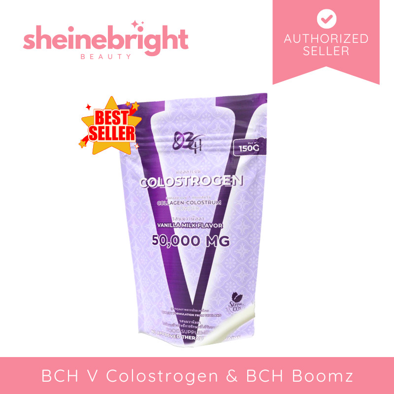 V Colostrogen Colostrum Collagen Drink, BCH Boomz Capsules Anti Aging ...