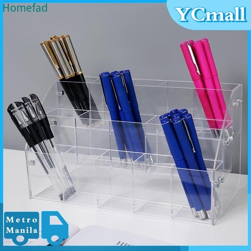 3/4 Layers Acrylic Ballpen Organizer Pen Store Acrylic Holder Ballpoint ...