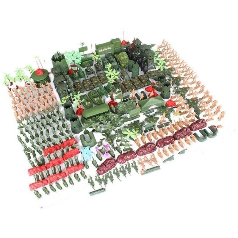 Military Soldier Model Children's Toy Two Military Battle Corps Battle ...