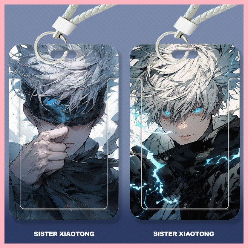 Card Holder Jujutsu Kaisen Gojo Satoru Spell Fighting Peripheral ...