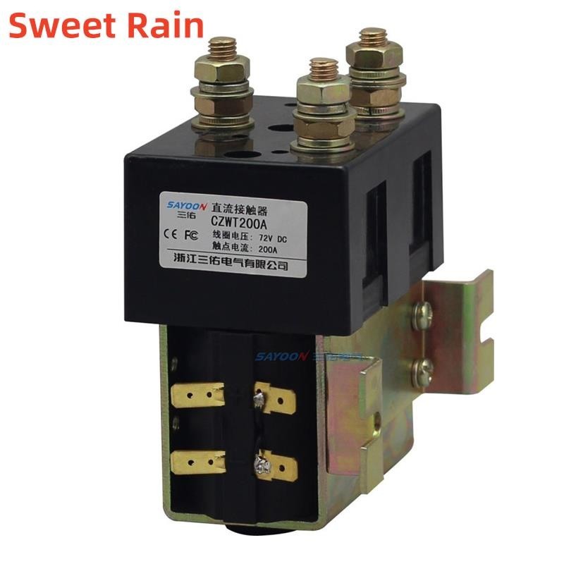 SAYOON CZWT200A ZJWT200A DC182 DC Contactor Relay 12V 24V 36V 48V 60V ...