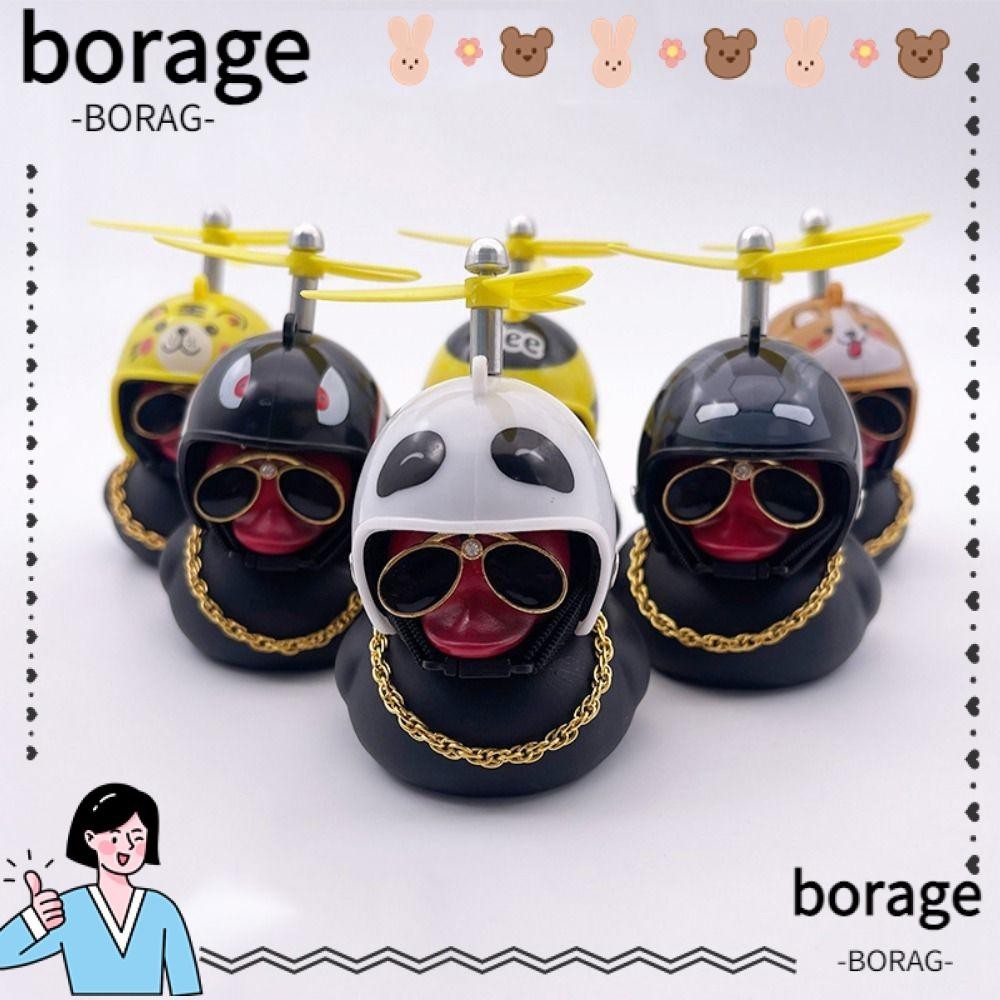 BORAG Baby Duck Toys, Vinyl Black Small Yellow Duck, Cute Duck Model ...