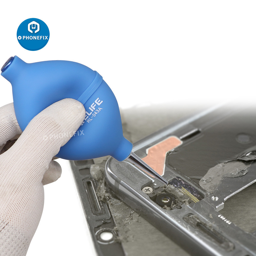 RELIFE 2 In 1 Phone Repair Dust Cleaner Air Blower Ball Cleaning Pen ...