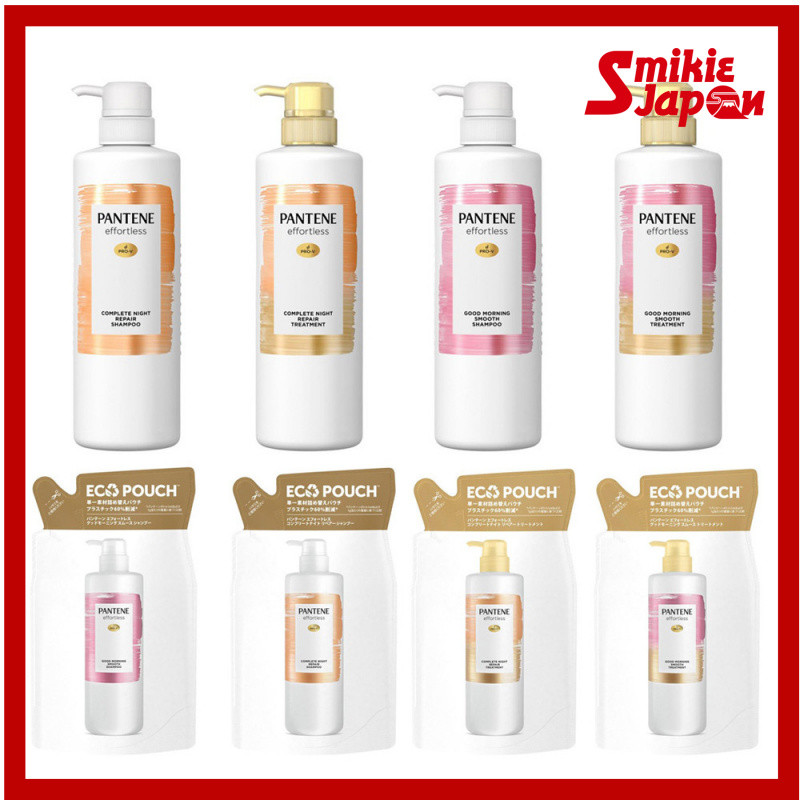 Pantene Effortless Complete Night Repair/Morning Smooth Shampoo ...