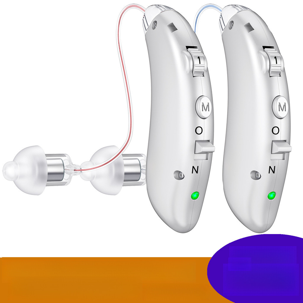 Hearing Aid Elderly BTE Voice Amplifier、hearing aid rechargeable ...
