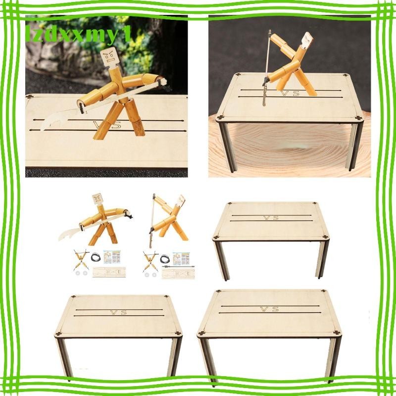 [ Bamboo Man Battle Wooden Fencing Puppets Favor, Parent Child ...
