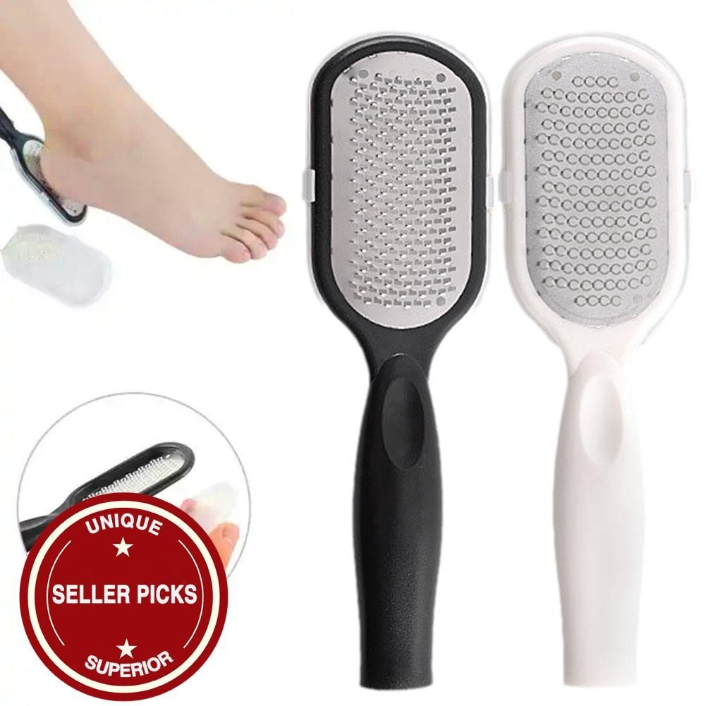 Foot Scrubber Pedicure Tools Kit Stainless Dead Hard Tools Rasp Scraper ...