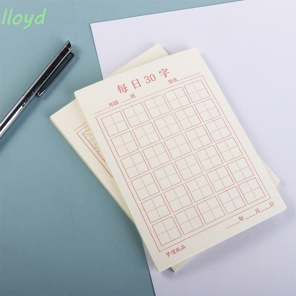 LLOYD1 Chinese Writing Paper Children 50 Sheets Daily Training ...