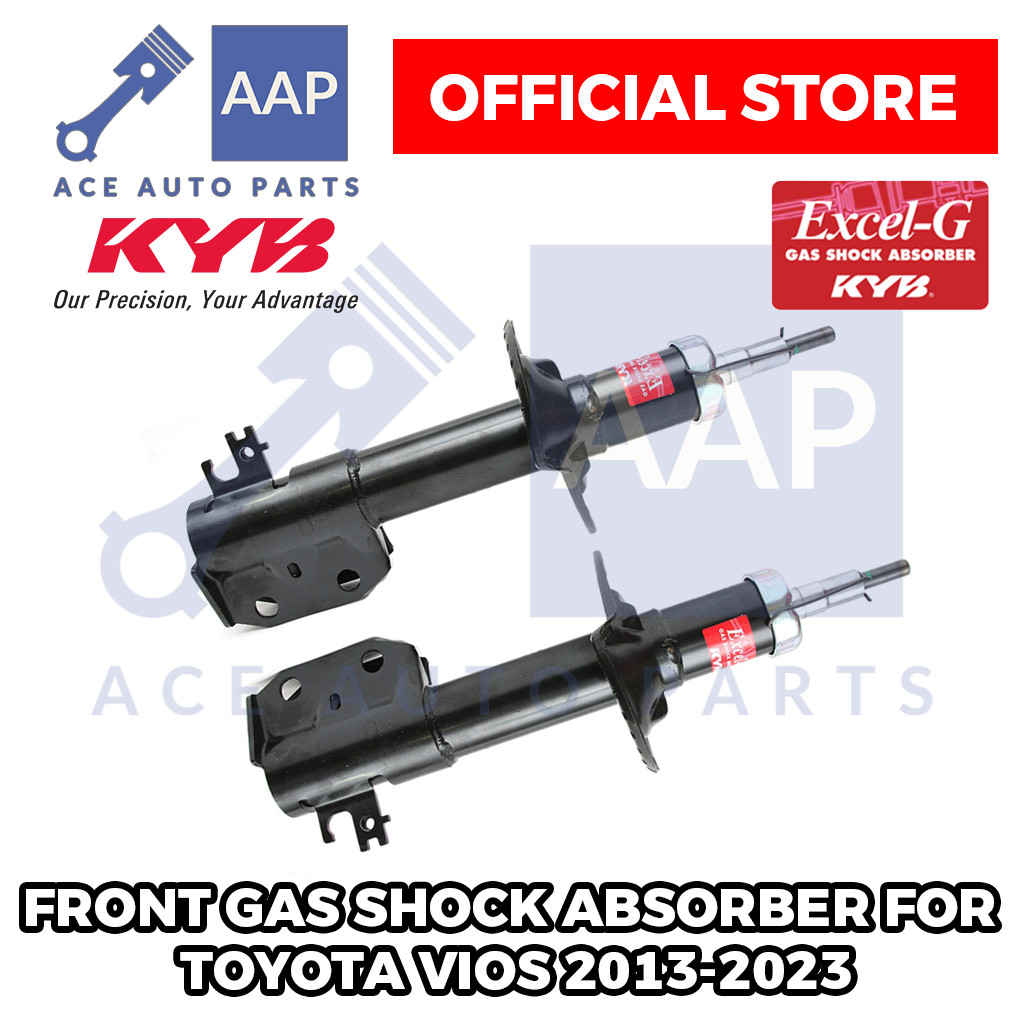 KYB Front Shock Absorber for Toyota Vios 2013-2023 KYB Gas Excel-G 3340087 | Shopee Philippines