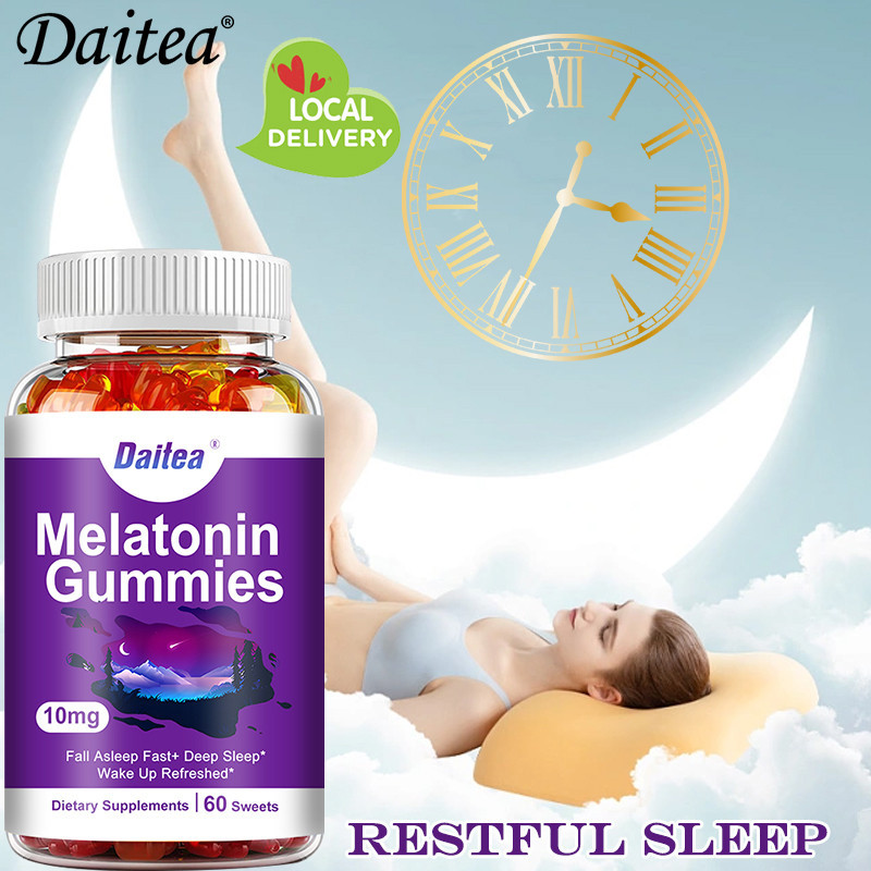 Melatonin gummies—reduce stress, fall asleep quickly, improve sleep ...