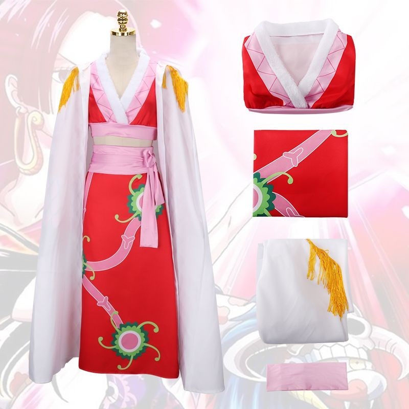 One Piece Boa Hancock Cos Costume One Piece Boya Hankokku Snake Ji ...