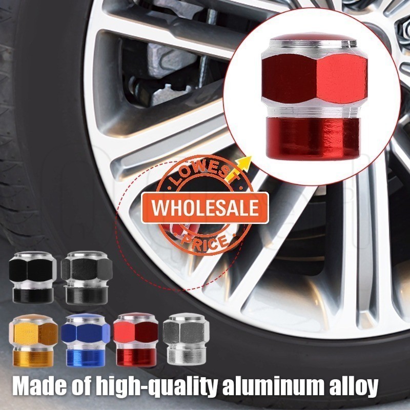 [Wholesale] Tire Stem Valve Caps - Hexagonal Ventile Air Stems Cover ...