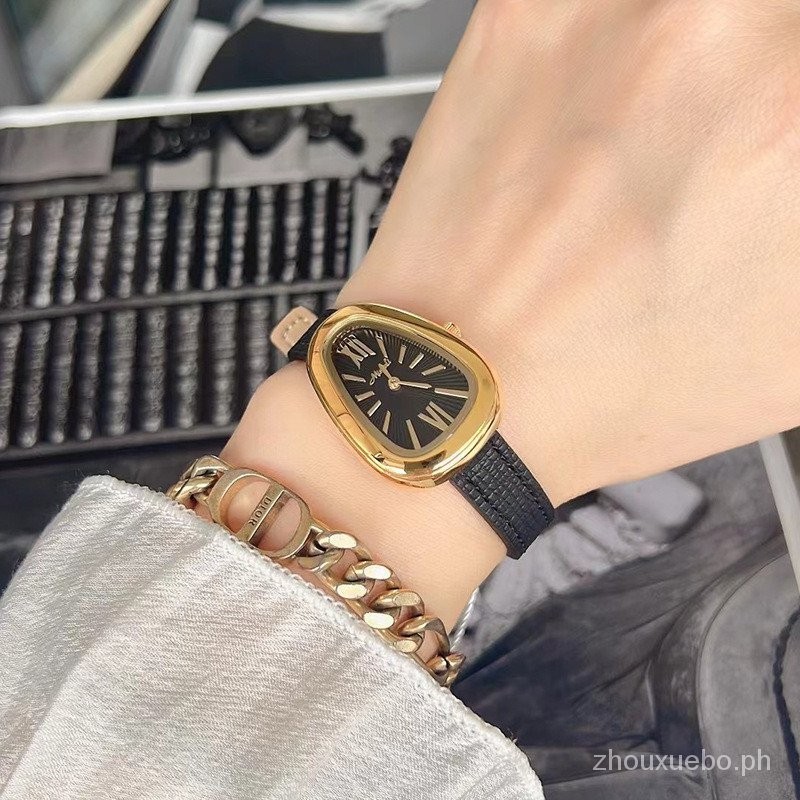 MirisaMishaliNew Snake Head Watch High-Grade Belt Women's Quartz Watch ...