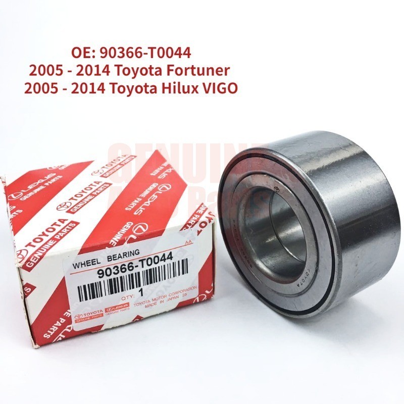 【GenuineAUTO】Rear Hub Wheel Bearing for Toyota Hilux Vigo KUN25 KUN26 ...