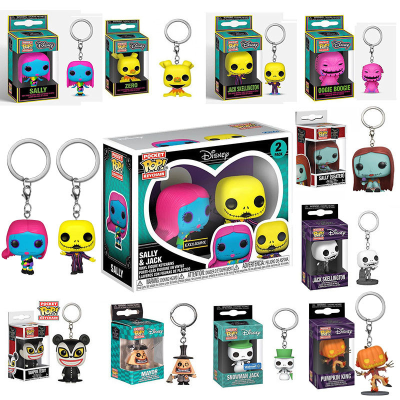 Funko Pop The Nightmare Before Christmas Pocket Keychain Pumpkin King ...