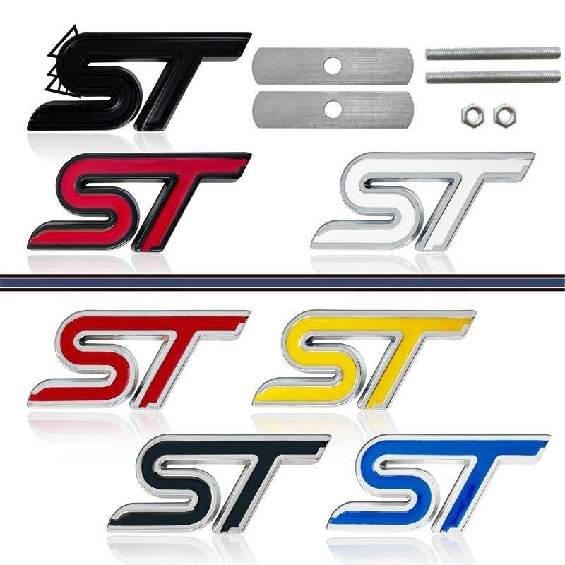 FANMAOCar sticker st badge auto rear trunk badge decal for ford focus 1 ...