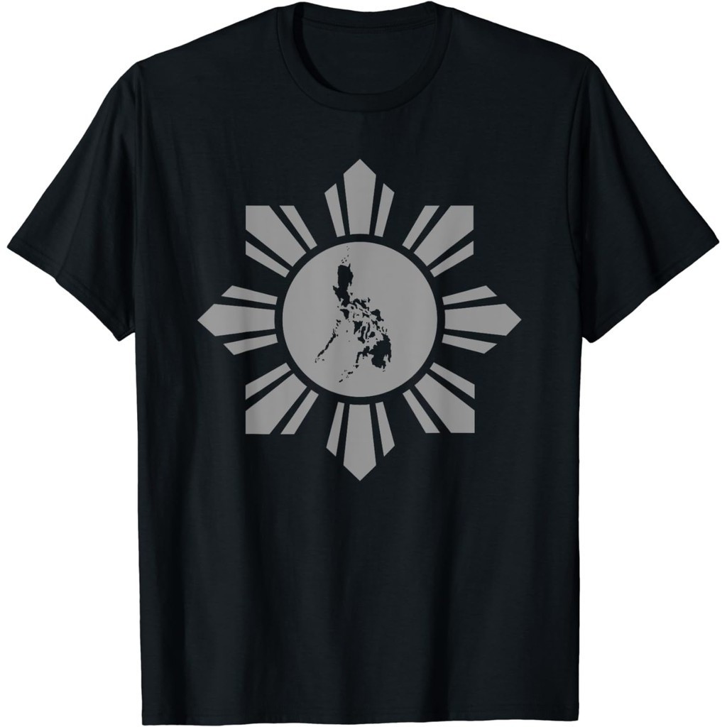 Philippine Sun with Philippine Map T-Shirts for men | Shopee Philippines