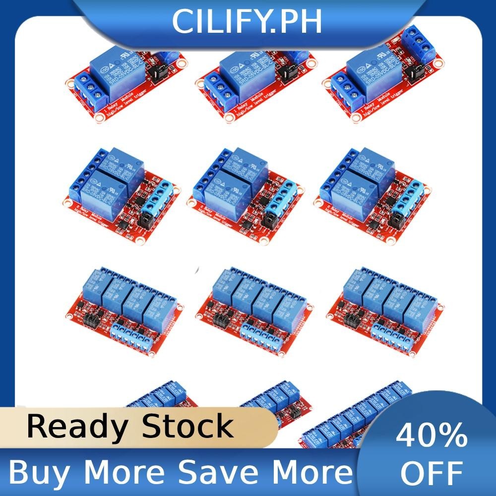1/2/4/8 Channel Relay Module Board Shield Indicator Light 5V 12V 24V ...