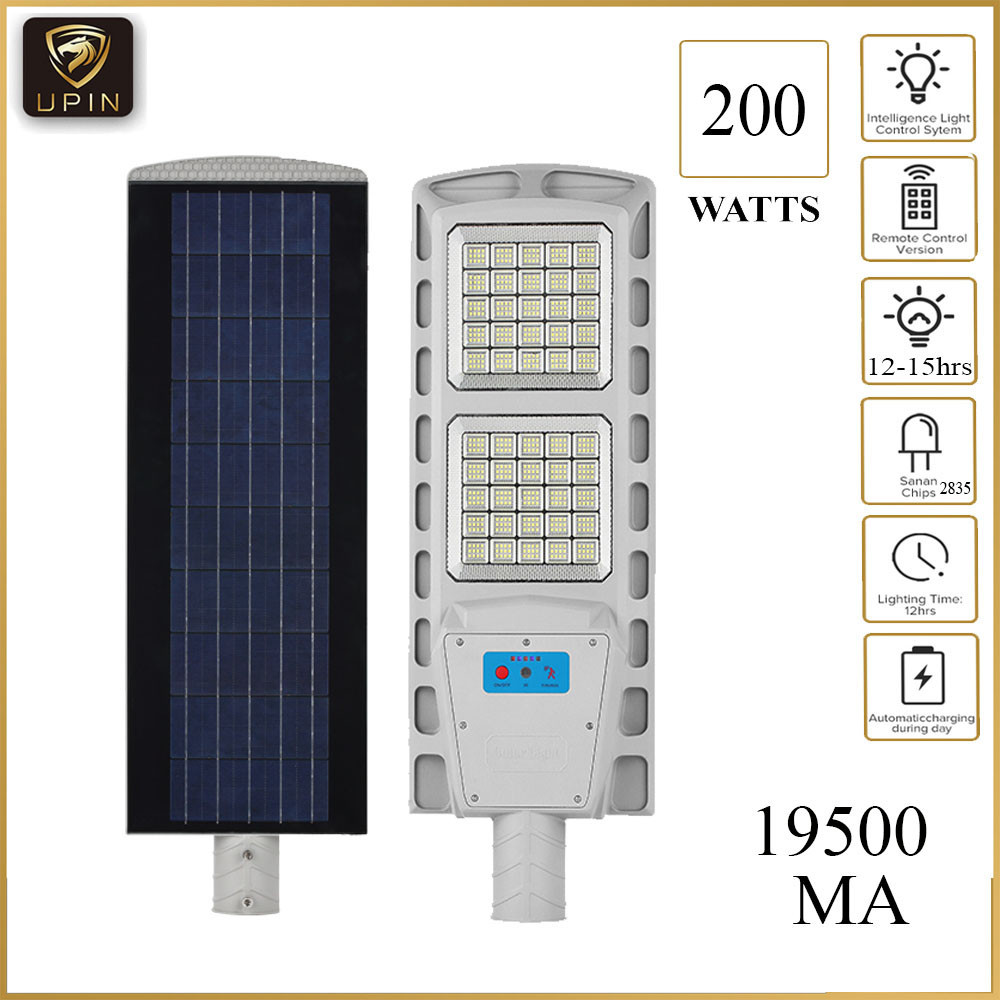 ( UP68-200W/300W )INTEGRATED SOLAR STREET LIGHT UP68-200W | Shopee ...