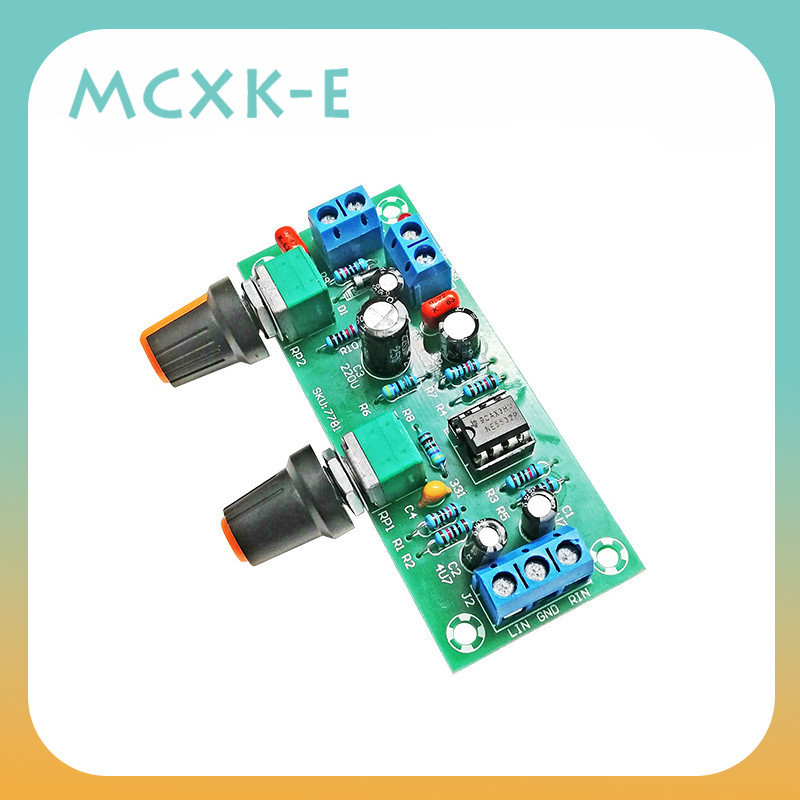 High-precision Single supply low pass filter board subwoofer preamp ...