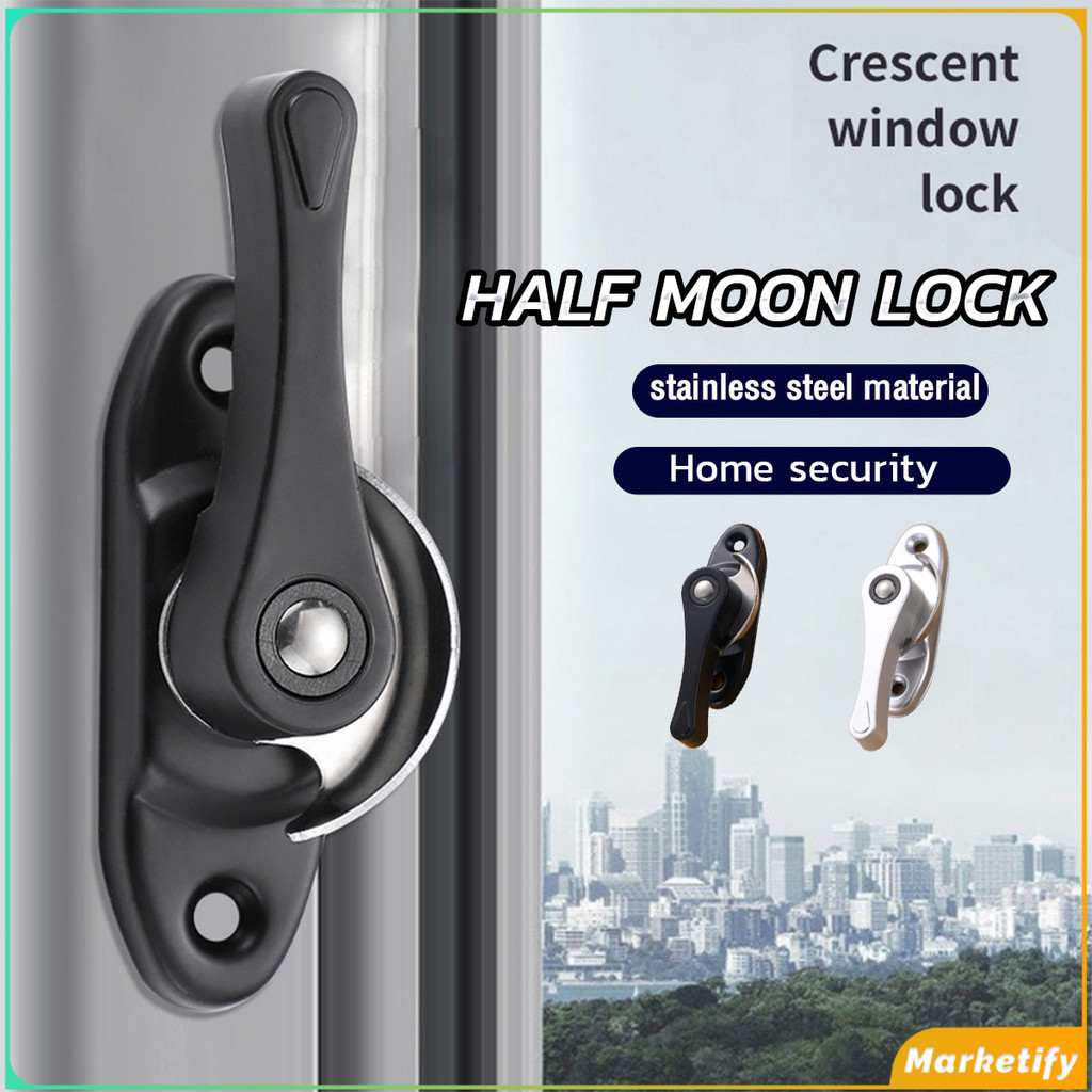 MK Centerlock Half Moon Lock Crescent Lock Sash Lock for Sliding Window ...