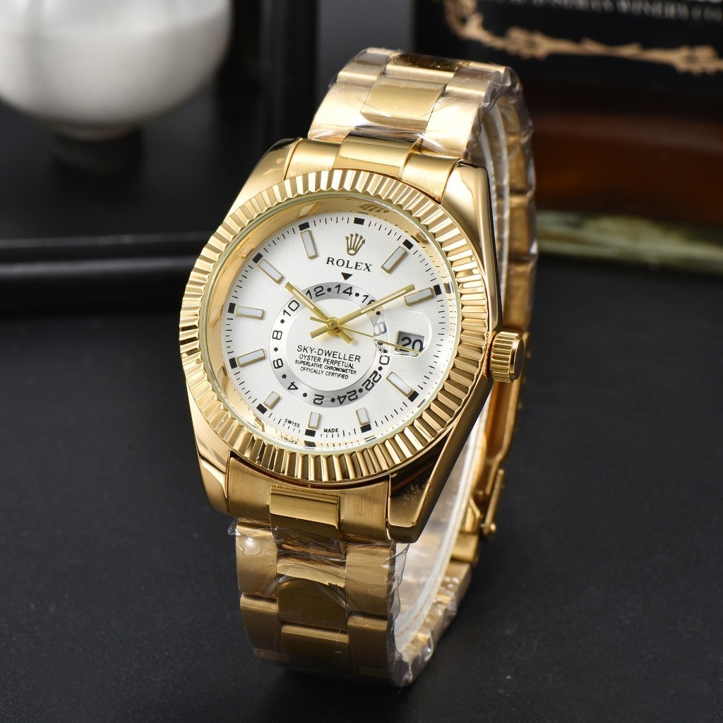 Rolex Column Series Wristwatch Mechanical Movement Trendy Waterproof ...