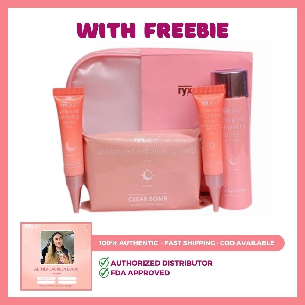 Ryx Skin Skincerity Clear Bomb 3.0 Set - Advanced Exfoliating Kit ...