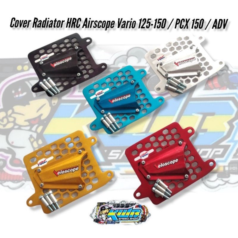 Radiator Cover airscope hrc cnc vario 125 150 pcx 150 adv airscope ...