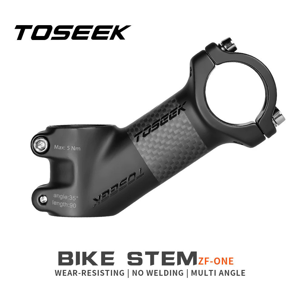 TOSEEK ZF-ONE Carbon Stem 25/35Degree Mountain Bike Stem 31.8mm ...