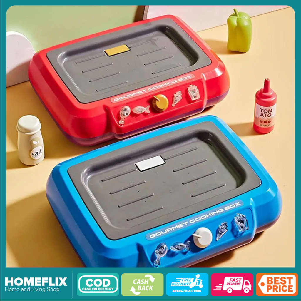 Homeflix DIY Magic Food Fry Gourmet Kids Pretend Cooking Play with ...