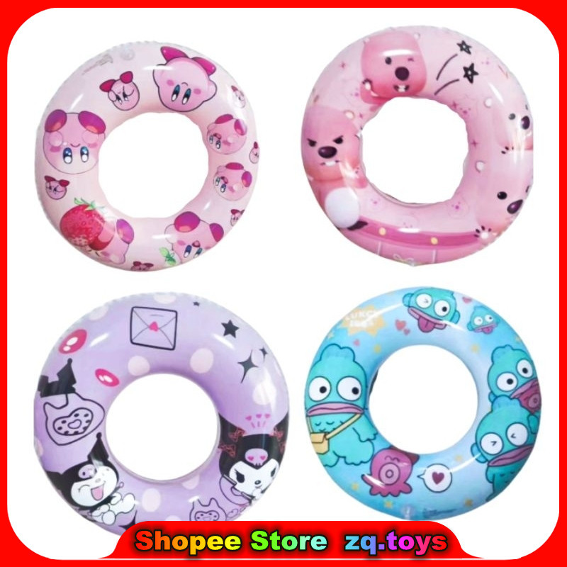 kuromi cartoon inflatable swimming ring lifebuoy armpit swimming ring ...