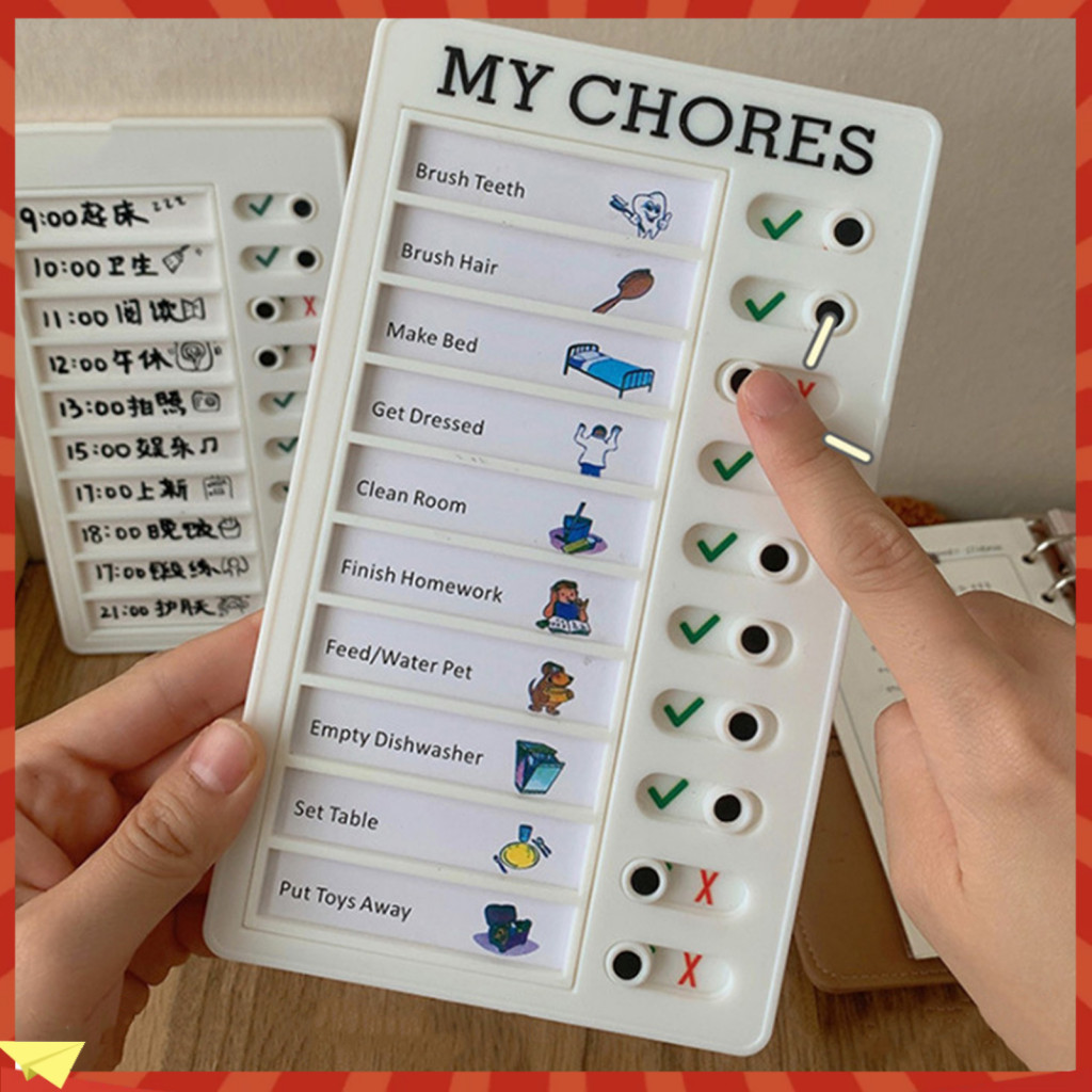 GH| Student Task Board Multi Purpose Making Plans Plastic Wall Hanging ...