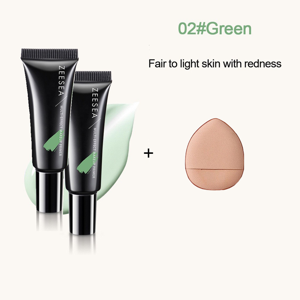 ZEESEA Primer Makeup Base 3 Color 10g Blur Pore Color Corrector ...