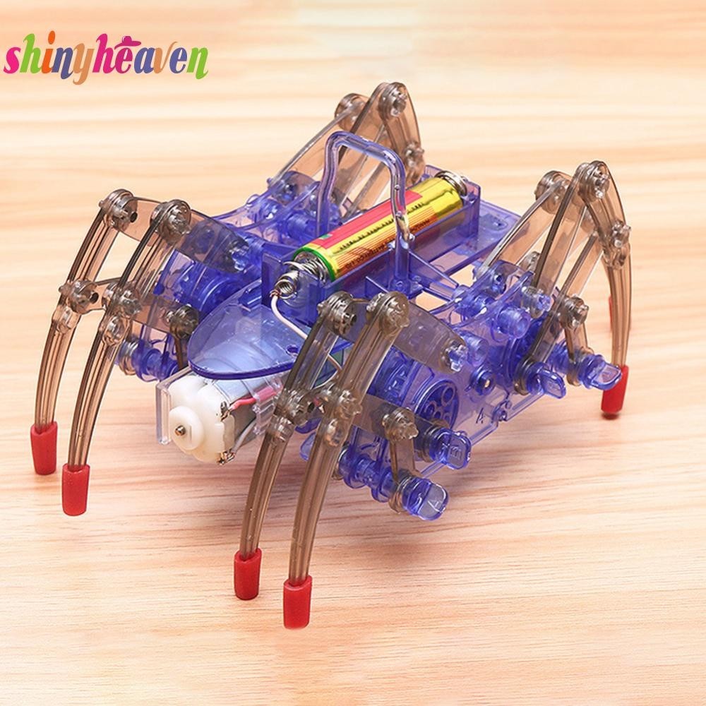 [shinyheaven.ph] - Spider Robot Childrens Toy DIY Robot Kit with 8 Legs ...