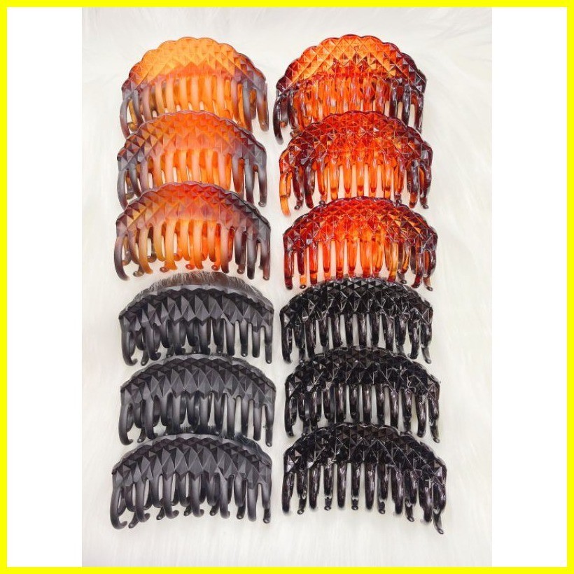 【New style】 （COD） 10CM/PACK BIG clamp keel clip women's hair clip ...