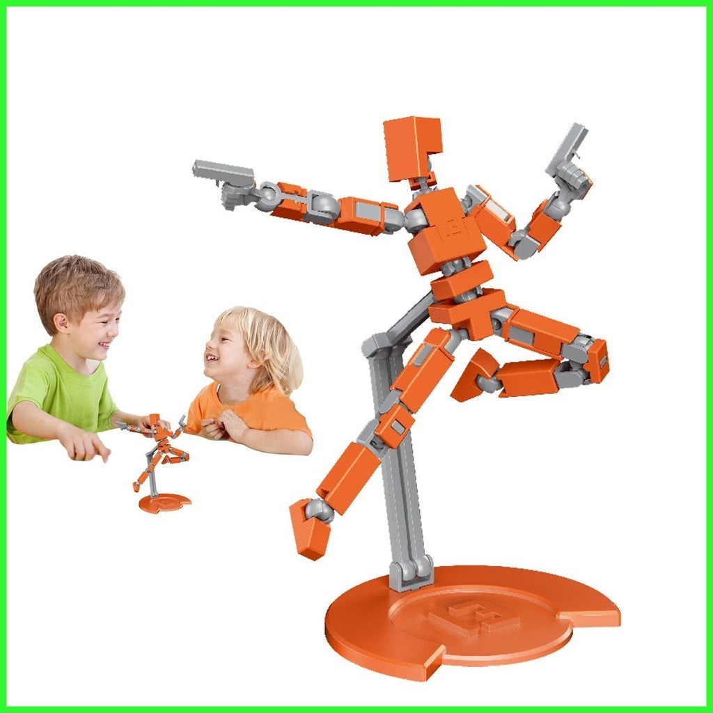 Posable Figure Robot Robot Figures with Full Articulation Mechanical ...