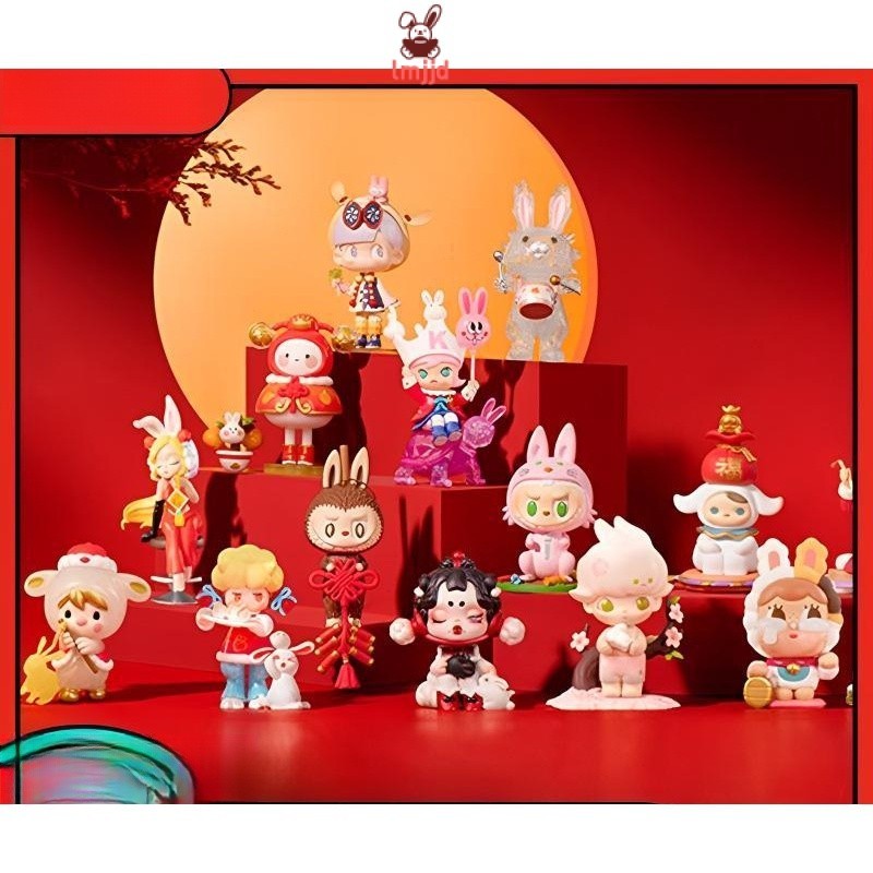 Popmart Pop Mart-Year-Old Rabbit Wang Series Blind Box Hand-Made Cute ...