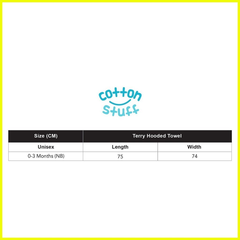 ∈ Cotton Stuff - Terry Hooded Towel (White) | Shopee Philippines