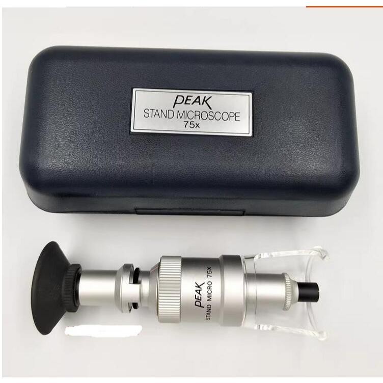 Japan PEAK with Cross Scale Lens Magnifying Glass 25X 50 100 Times ...