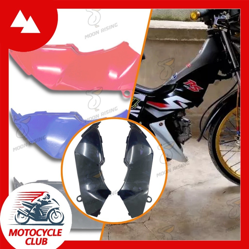 HONDA XRM / RS125 MOTORCYCLE 1 PAIR FAIRINGS SIDE COVER FOR HONDA XRM ...