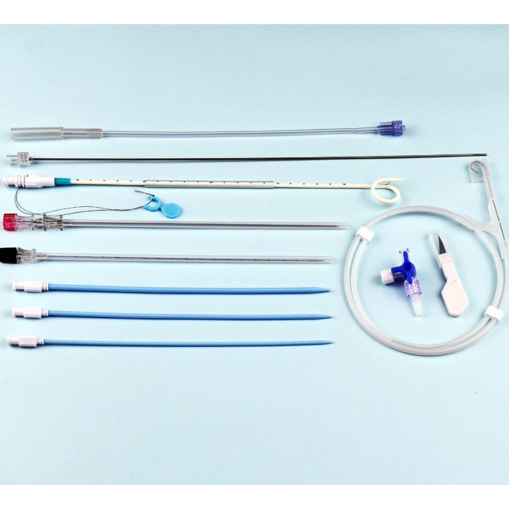 Percutaneous nephrostomy kidney drainage tube catheter set consumables ...