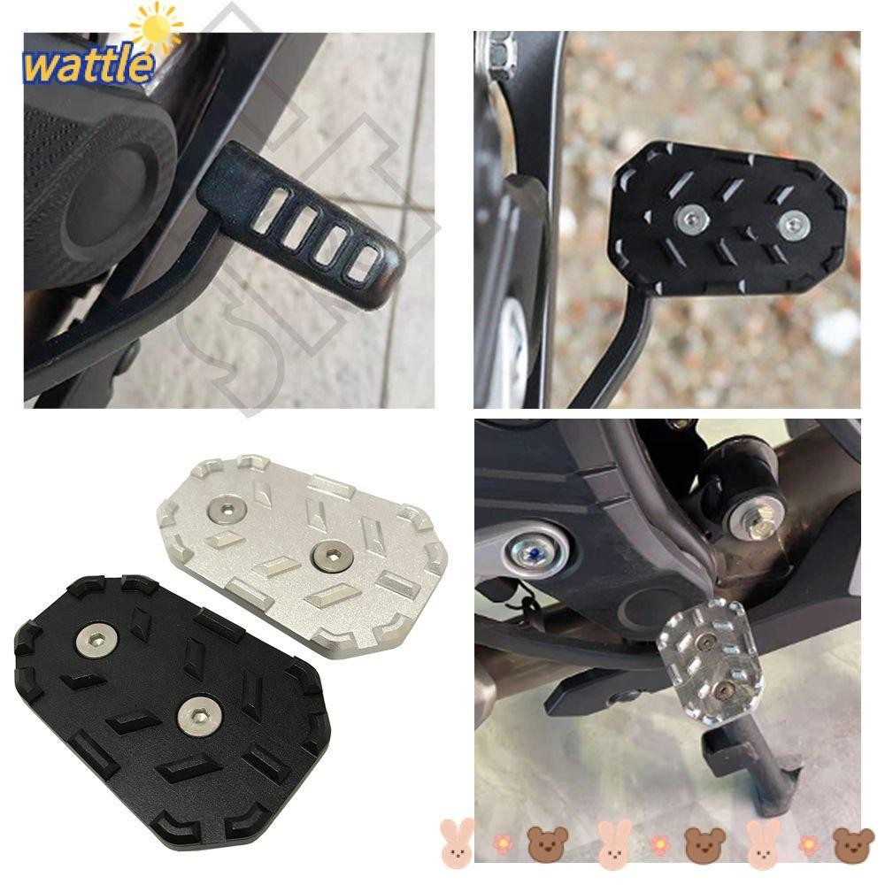 WATTLE Motorcycle Pedals Universal Footrests Clamps Front Socle Pedal ...