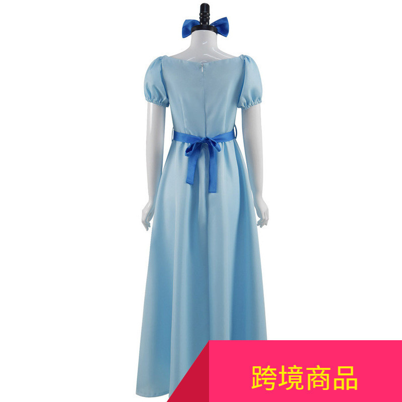 Peterpan cos PeterPan PeterPan Wendy Princess cosplay Costume Long ...