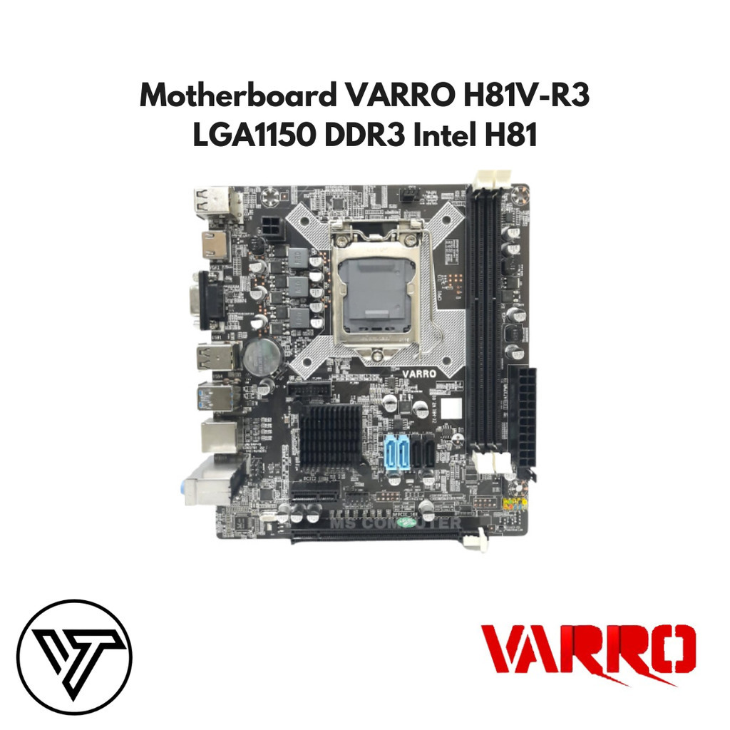 Motherboard VARRO H81V-R3 LGA1150 DDR3 Intel H81 | Shopee Philippines