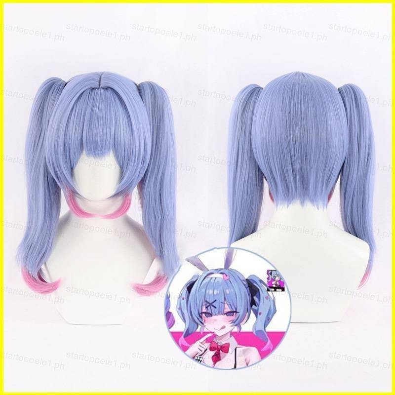 Hatsune Miku RABBIT HOLE Cosplay Wig Artificial scalp blue Hair Woman ...