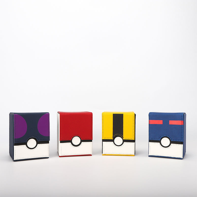 PTCG Card Box Pokémon Master Ball Game King Card Game Card Storage Box ...