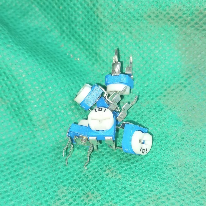 VR 101 100 100R 100ohm ohm variable resistor variable trimpot ...