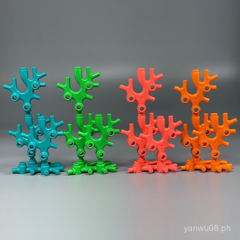 Small Particle Building Blocks Toy49577Coral30093Seaweed Aquatic Plants ...