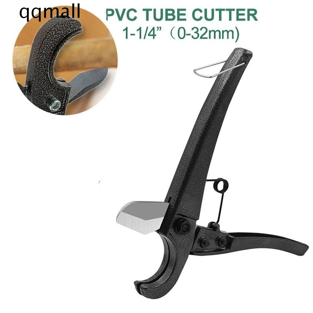 QQMALL PVC Pipe Cutter, 3-32mm Opening Aluminum Alloy Tube Pipe Shear ...